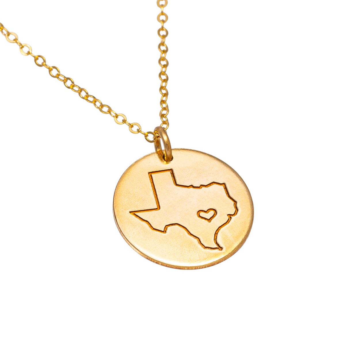 Personalized State Charm Necklace, Personalized Necklace from ...